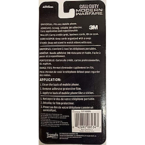 Call of Duty Modern Warfare Urban Camouflage Cell Phone Wallet w/Stand 3 in 1 Holds Credit Cards, Stand and Cord Keeper