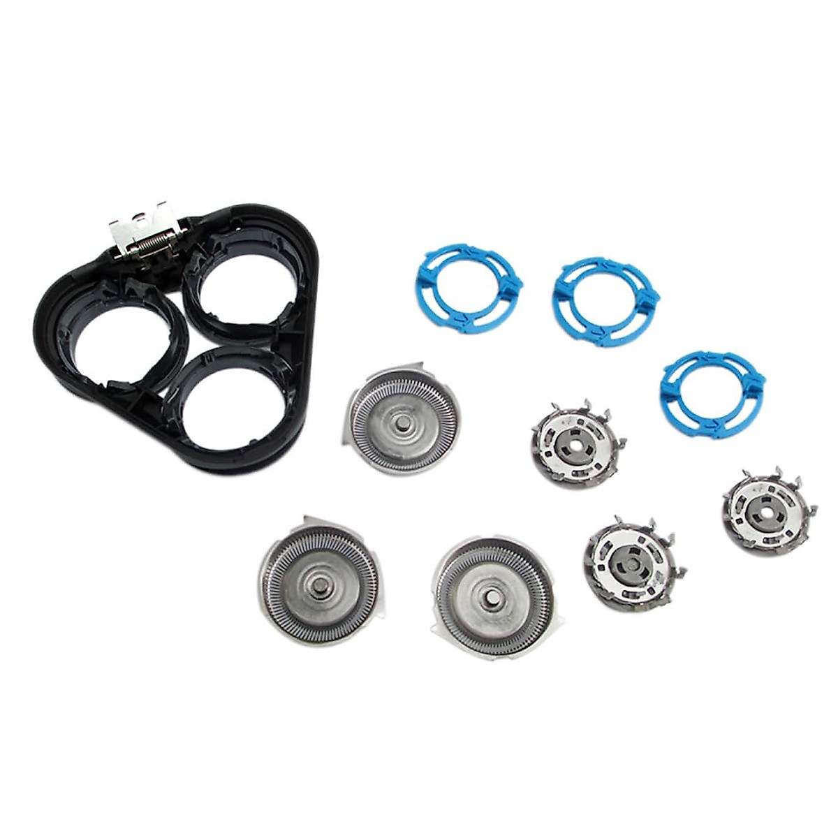 SH30/52 Replacement Complete Shaver Head for Philips Norelco S1560 Shaver Series and S738 Fit for Philips Norelco Models PT724/41, PT729/41, S738/17