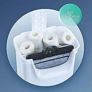 HIERYAN Aquarium Turtle Filter Sponges Sponge Filter Turtle Filter Submersible Low Water Level Waterfall Filter Turtle Tank Aquarium Filter