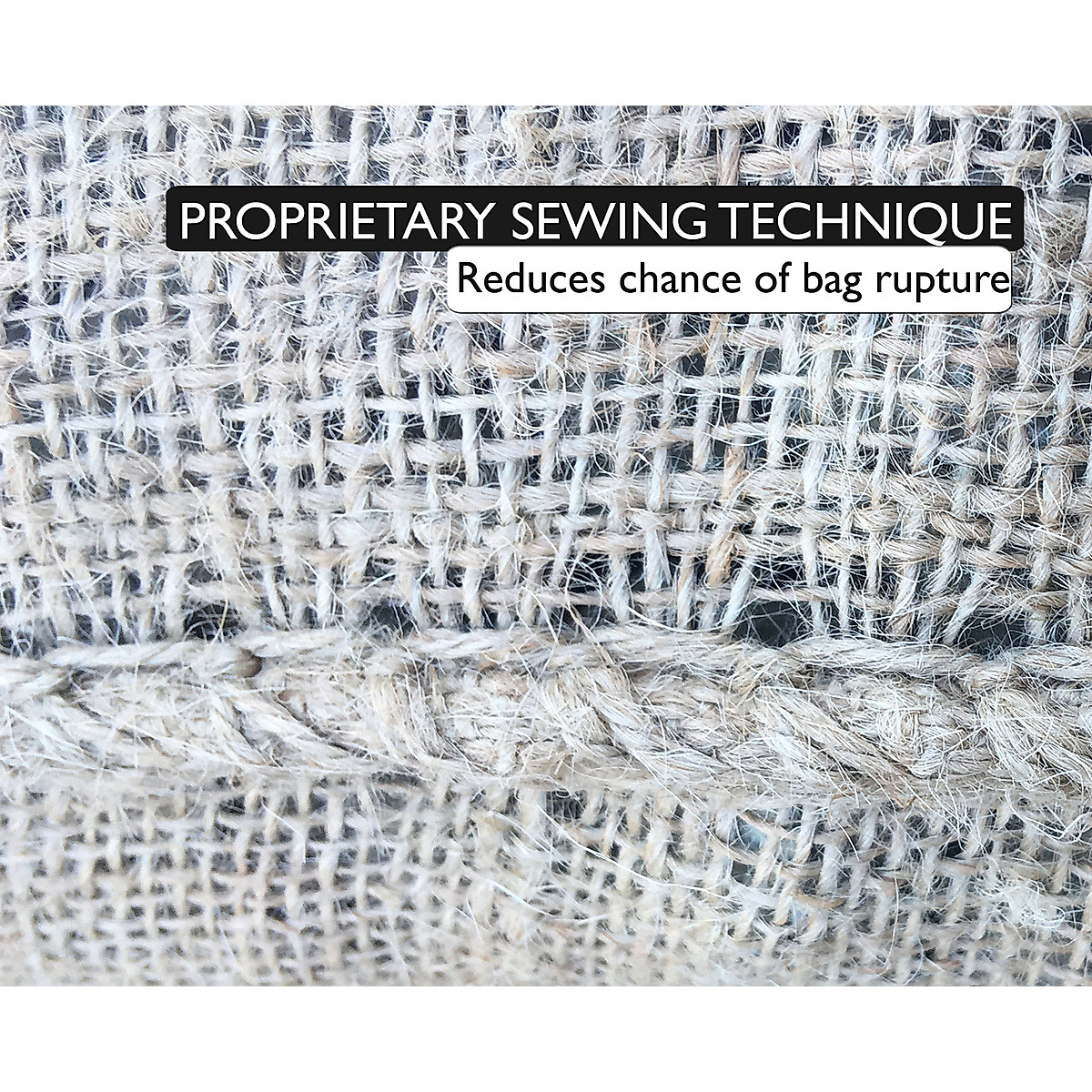 Sandbaggy Small Burlap Bag Wholesale Bulk - Size: 12" x 19" - Sandbags - Sand Bag - 100% Biodegradable - Gift Wedding Bags - Gift Craft Bags (3 Bags)