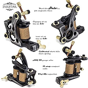 Tattoo Kit Inkstar Tattooing Set (Ace C + 40 TrueColors + Case)