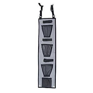 Lockdown Handgun and Tactical Rifle Upper Hanger with Mesh Pockets for Gun Vault Organization, Storage and Security