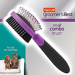 Groomer's Best Small Combo Brush for Cats and Small Dogs