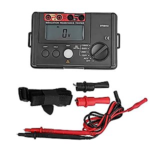 Digital Resistance Ground Earth Tester UT501A 1000V Insulation Resistance Tester Earth Ground Resistance Earth Ground Resistance Meter Multimeter Voltmeter Earth Resistance Tester