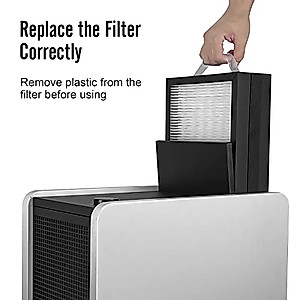 LUFTRUM Air Purifier Replacement Filter, AC400 H13 True HEPA
