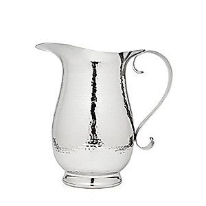 Godinger Hammered Pitcher, Silver