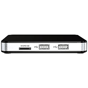 TVIP TV Box v.605 4K|HEVC High Performance Android & Linux |2X USB|Memory Storage 8 GB|4K|UHD|Stalker Player|M3U Player|Built-in Dual Band WiFi (2.4G/5G)|HDMI Cable|Amlogic S905X Quad Core 1.5 GHz