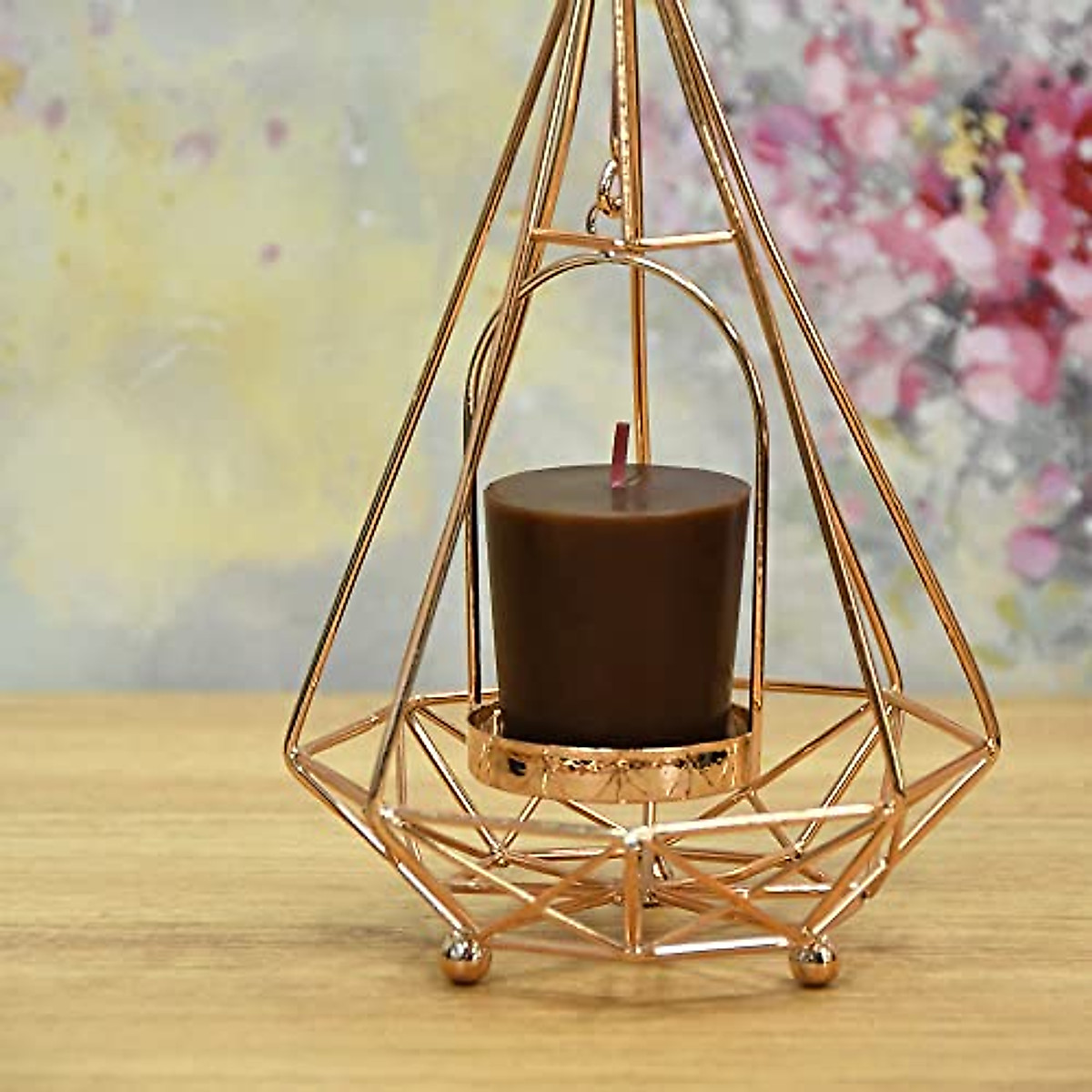 Zest Candle 12-Piece Votive Candles, Brown