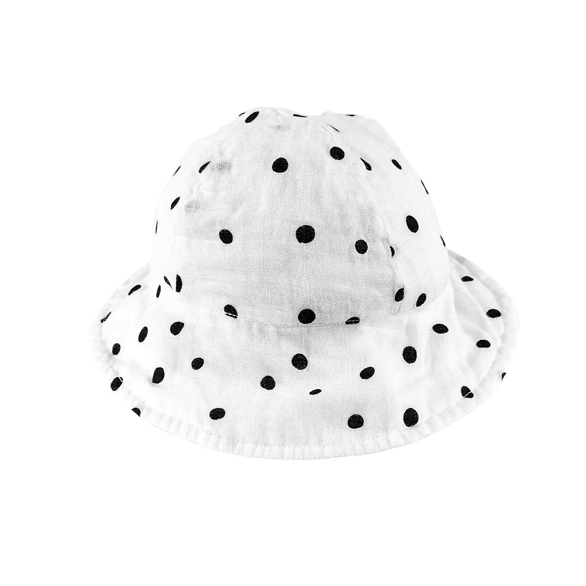 Bebe au Lait Oh-So-Soft Muslin Sun Hat - Dottie
