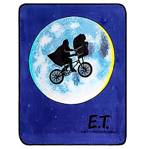 Franco E.T. The Extra-Terrestrial Retro/Nostalgic Bedding Super Soft Micro Raschel Throw 46" X 60" Collectibles