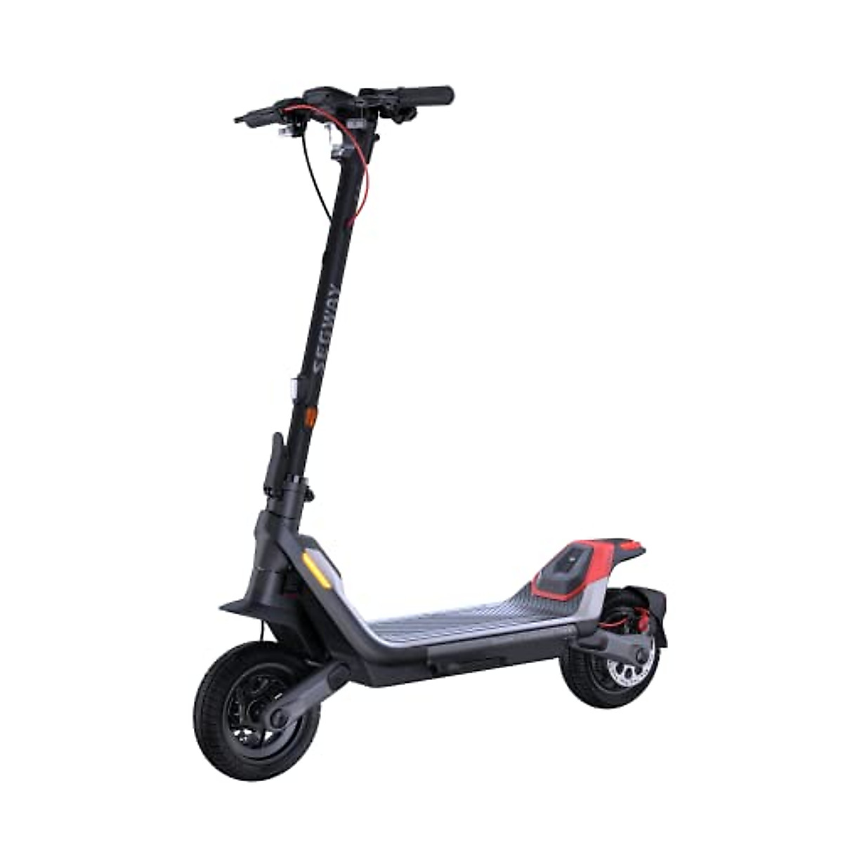 Segway Ninebot P100S Electric Kick Scooter- 1350W Motor, 62.1 Miles Range & 30 MPH, 10.5" Tires & Ninebot MAX G30LP Electric Kick Scooter, Up to 25 Miles Long-Range Battery, Max Speed 18.6 MPH, Gray