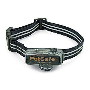 PetSafe Elite Little Dog In-Ground Pet Fence and Waterproof Receiver Collar, Tone and Static Correction, for Pets 5 lb. and Up, Reflective Collar Strap