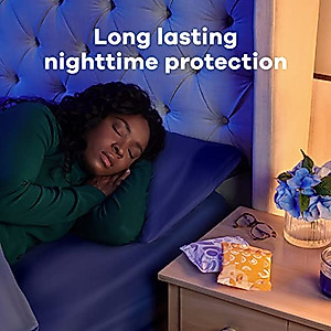 Always Maxi Overnight Pads with Wings, Size 4, Overnight, Unscented, 28 Count(Pack of 3)