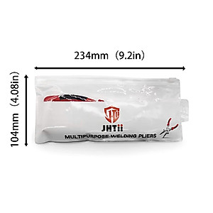 JHTII MIG Welding Pliers 8", Welding Tools for Nozzle Cleaner, Multipurpose Welding Pliers