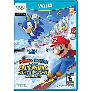 Mario & Sonic at the Sochi 2014 Olympic Winter Games - Nintendo Wii U (Renewed)