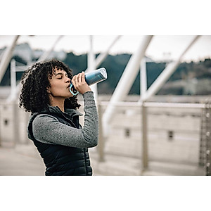 CamelBak Peak Fitness Chill Insulated Gym Water Bottle - Squeeze Bottle - 24oz, Italian Plum