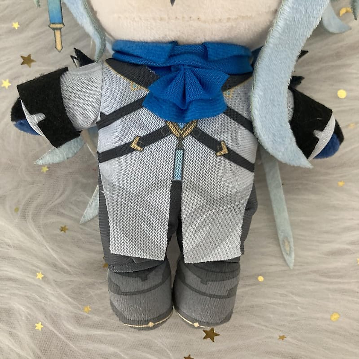 SSJTBEZX Dottore Genshin Impact Fatui l Dottore Plush Toys Doll Lovely Pillow Christmas New Year Birthday for Kids Gifts Soft Doll 23 cm/9.0 inch