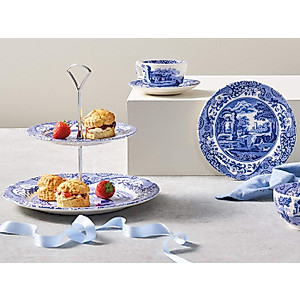 Spode Blue Italian Dinner Plates - Set of 4 (10.5 inch Dinner Plate)