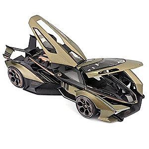 Maisto Diecast Cars Lambo V12 Vision Gran Turismo Matt Green Metallic 118 Diecast Model Car by Maisto (31454grn)