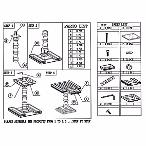 Frenchi Furniture Table, 27.58 in x 22.06 in x 22.06 in, Mahogany