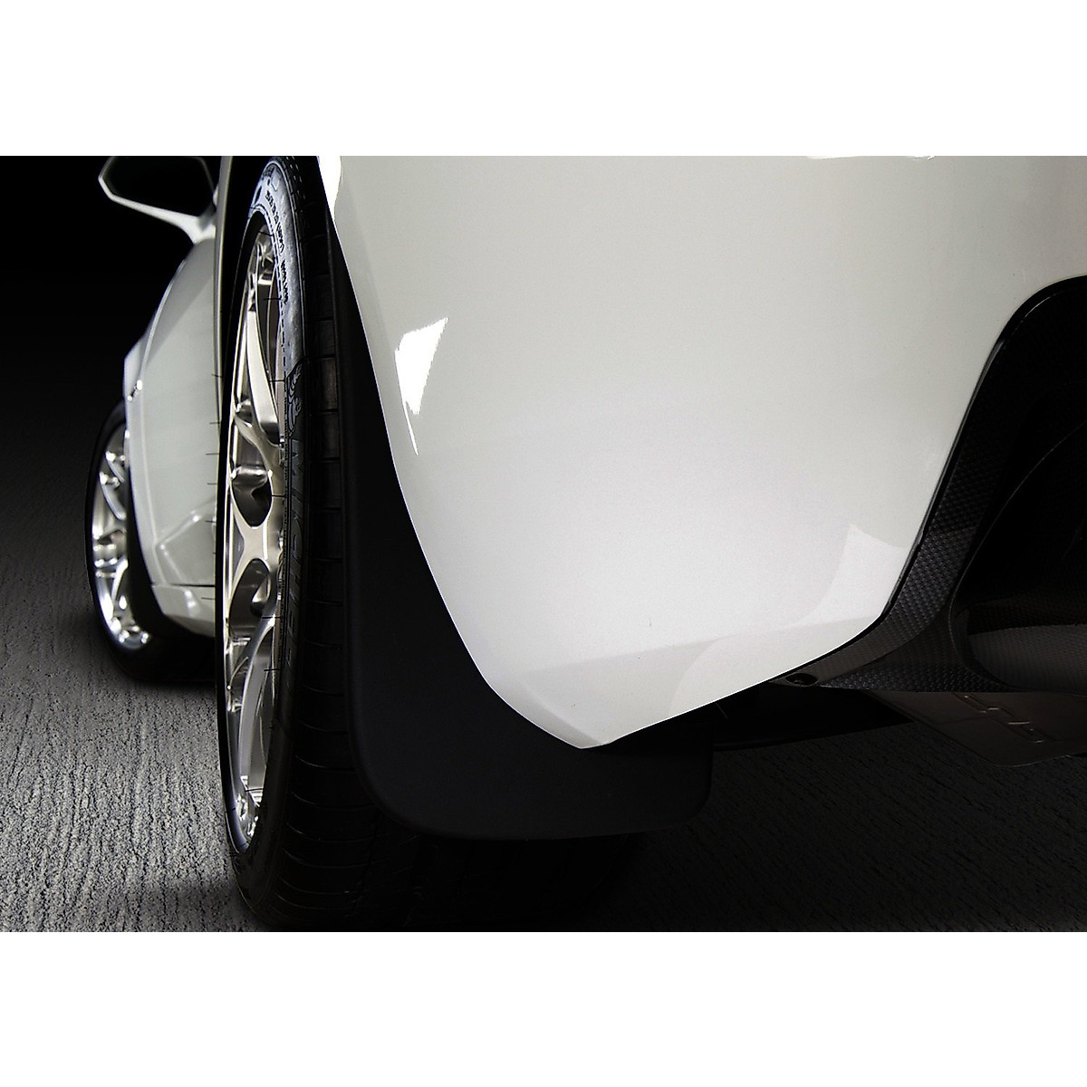 Husky Liners Mud Guards | Front Mud Guards - Black | 56671 | Fits 2008-2012 Ford Escape w/o Integrated Side Step, 2008-2011 Mercury Mariner w/o Integrated Side Step 2 Pcs