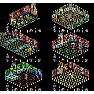 Head Over Heels - Atari Jaguar Cartridge