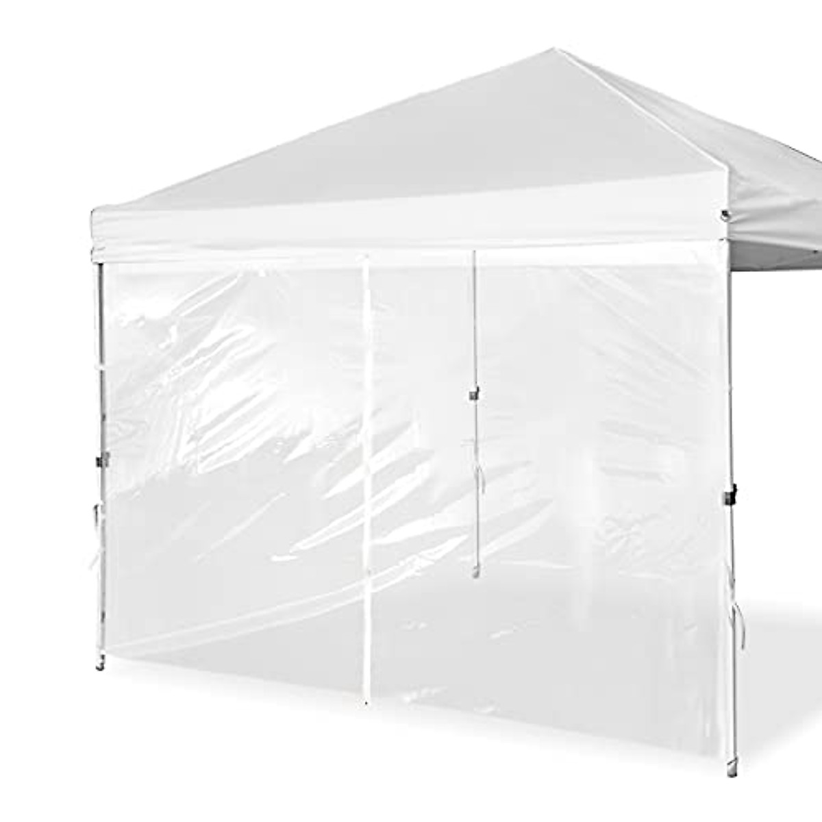 Turtle Life Clear Sidewall for 10 x 10 Pop up Straight Canopy Tent, Transparent Sunwalls, 1 Pack Panel Only