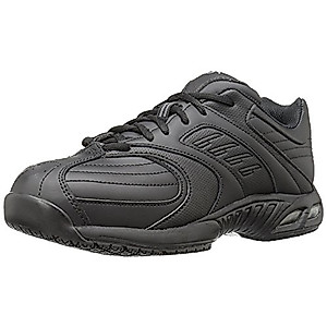 Dr. Scholl's Shoes Men's Cambridge II Work Slip Resistant Sneaker, Black, 13 W US