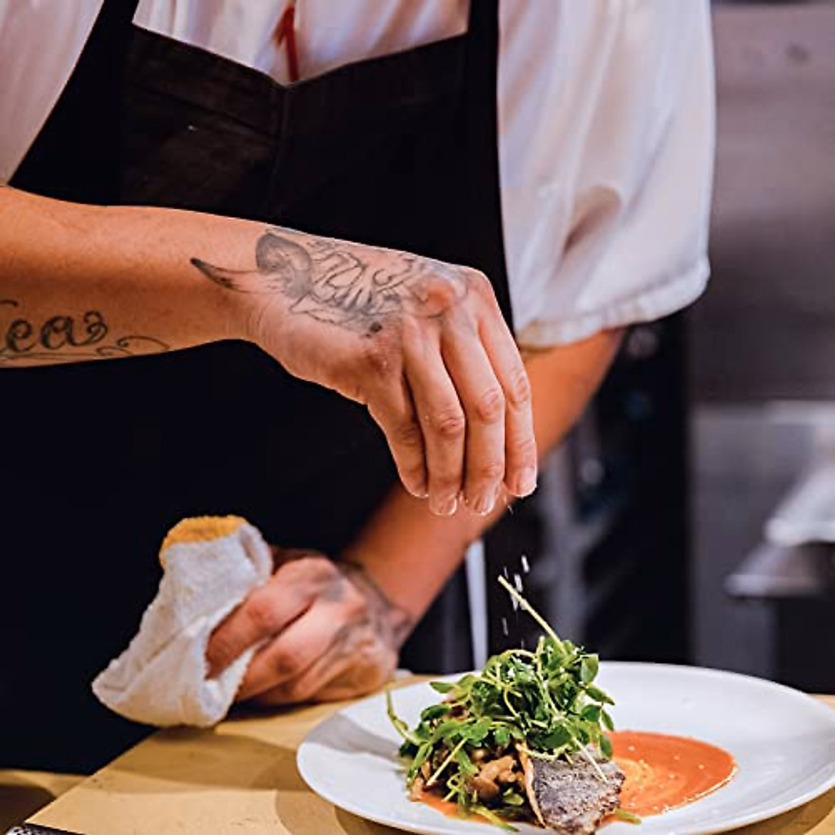 IMERAGO 15 Pcs Adult Aprons Bulk with Pockets Adjustable Bib Chef Apron for Women Men Painting Cooking Crafting (Multicolor, L)