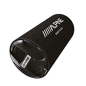 Alpine SWT-S10 1200W Max (250W RMS) Single 10" Sealed Subwoofer.