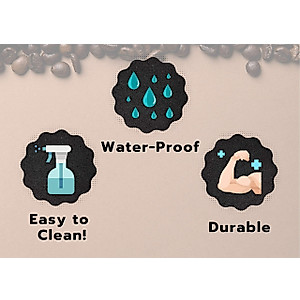 Polar Whale 2 Coffee Espresso Capsule Drawer Organizer Tray Inserts Compatible with Nespresso Vertuo VertuoLine Kitchen Home Office Waterproof Washable Black Foam 40 Compartment 12.75 x 20.25 Inches