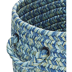 Colonial Mills CA49 18 by 18 by 12-Inch Catalina Storage Basket, Seafoam