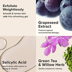 Paula's Choice-SKIN PERFECTING 2% BHA Gel Salicylic Acid Exfoliant, 3.3 Ounce Bottle