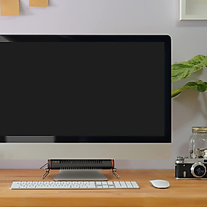 Sharper Image AXIS 47 Airbar Tower Fan with Remote Control, Black & AXIS 12 12" Desktop Airbar Tower Fan with USB, Black