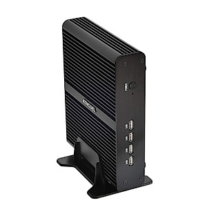 KINGDEL NC860 Fanless Mini PC, Powerful Nettop Computer, Intel i7-8550U 8th Gen. 4 Cores CPU, 16GB DDR4 RAM, 512GB SSD, 4K 4096x2304, HD Port, DP, Metal Case, W-11 Pro