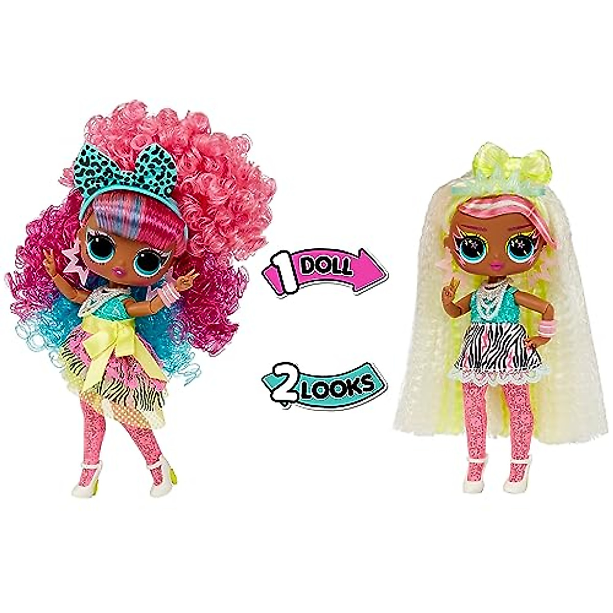 LOL Surprise Tweens Surprise Swap Curls-2-Crimps Cora Fashion Doll with 20+ Surprises Including Styling Head and Fabulous Fashions and Accessories – Great Gift for Kids Ages 4+