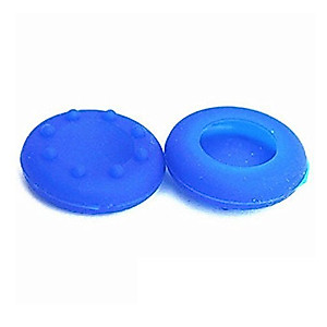 10 x Analog Controller Thumb Stick Grip Thumbstick Joystick Cap Cover for PS4 PS3 for Xbox 360 Xbox One (Blue)