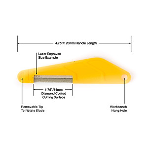 MusicNomad 6 pc. Acoustic Guitar Diamond Coated Nut File Set - Light/Medium Strings (MN670)