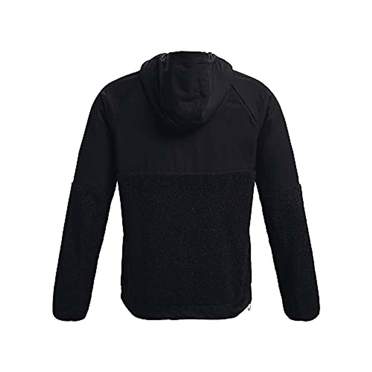 Under Armour mens Mission Boucle Anorak, Black (001)/Pitch Gray, Large