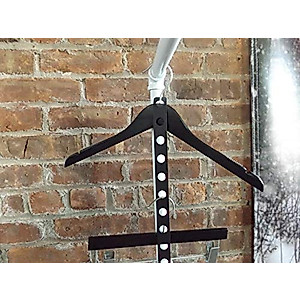 NAHANCO BPB16/25 Plastic Coordinate Display Hanger Strip, Black (Pack of 25), 15 3/4 inches