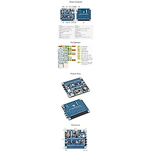 Coolwell Power Management HAT for Raspberry Pi Series Board, Onboard RTC & Buck-Boost DC Chip,Supports Charging and Power Output at The Same Time
