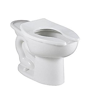 American Standard 3455001.020 Madera flushometer Toilet Bowl, White