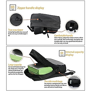 JoyLamoria Casual Shoulder Backpack Handbag Tote Bag with Sunflower Inspirational Quotes