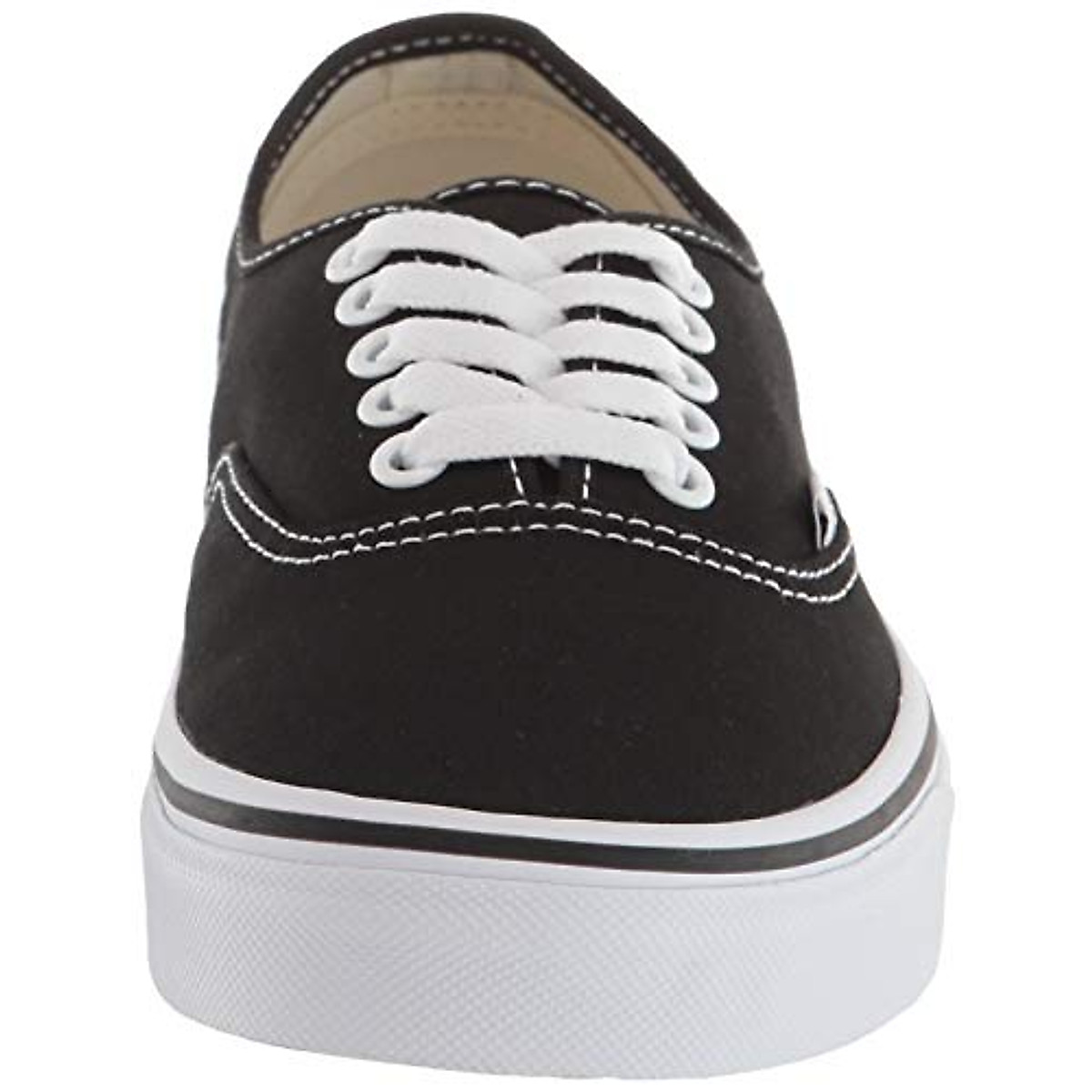 Vans Authentic, Black Black, Size 6 Men/ 7.5 Woman