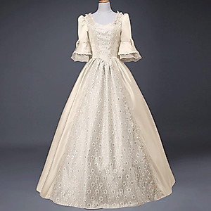 Women's Victorian Dress 18th Century Medieval Ball Gown Southern Belle Costume Renaissance Dresses for Masquerade Party