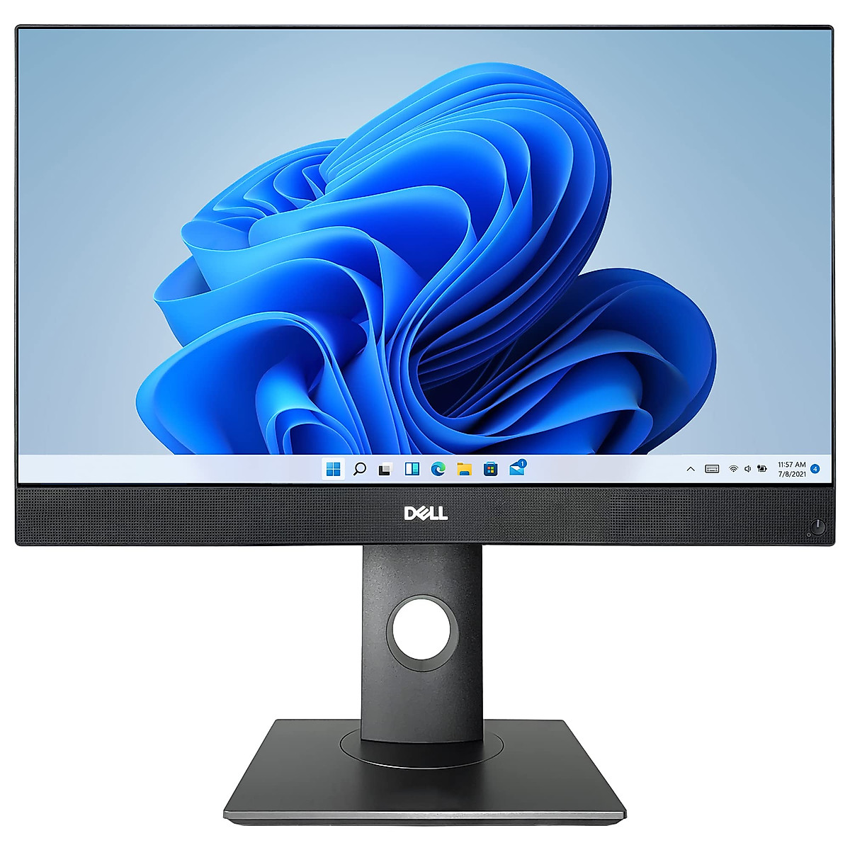 Dell OptiPlex 7490 23.8" Full HD All-in-One Desktop Computer - 11th Gen Intel Core i9-11900 8-Core up to 5.20 GHz Processor, 64GB DDR4 RAM, 256GB PCIe SSD, Intel UHD Graphics 750, Windows 11 Pro