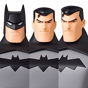 The New Batman Adventures: Batman Mafex Action Figure, Multicolor