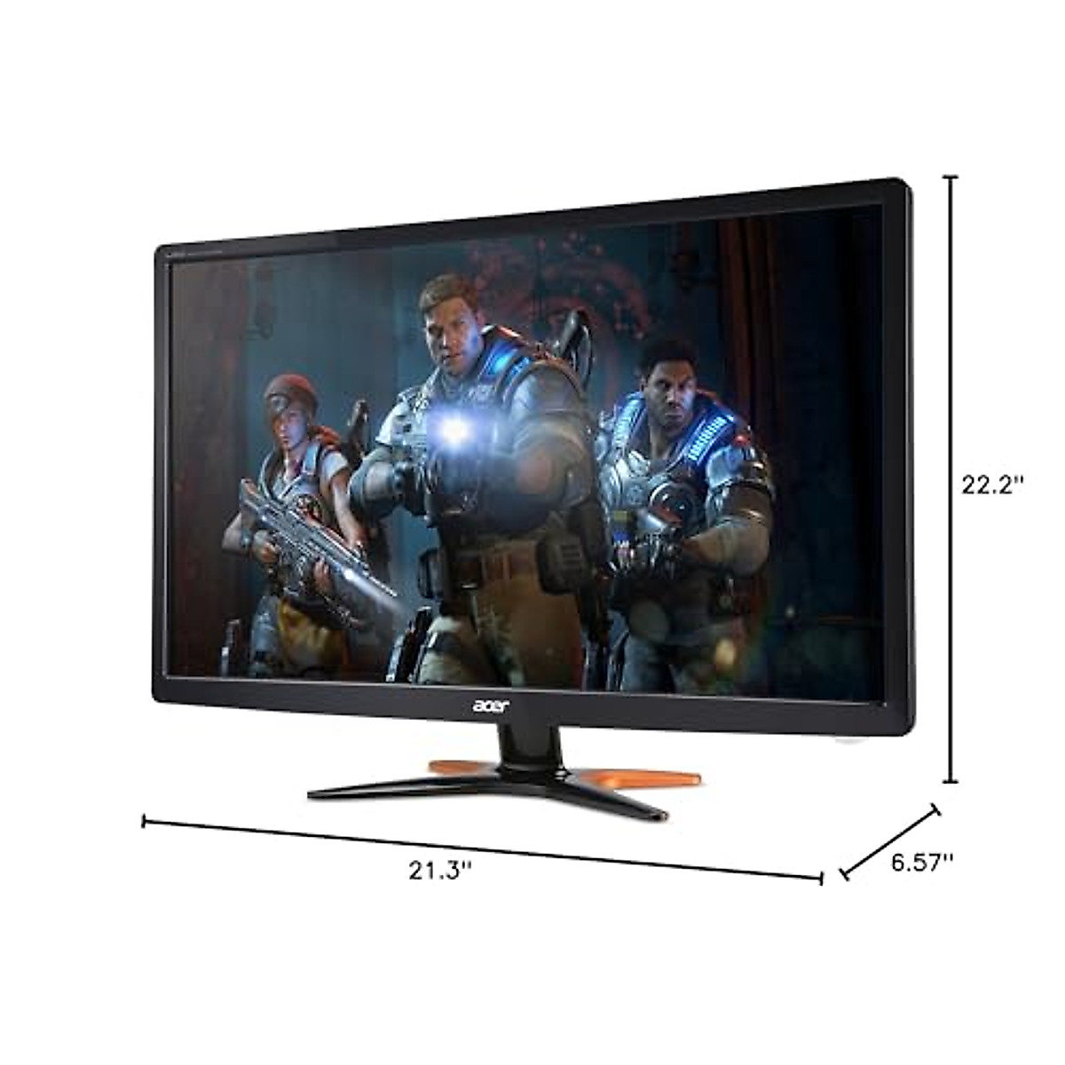 Acer Gaming 3D Monitor 27” GN276HL bid 1920 x 1080 144Hz Refresh Rate 1ms Response Time (VGA, DVI & HDMI Ports)