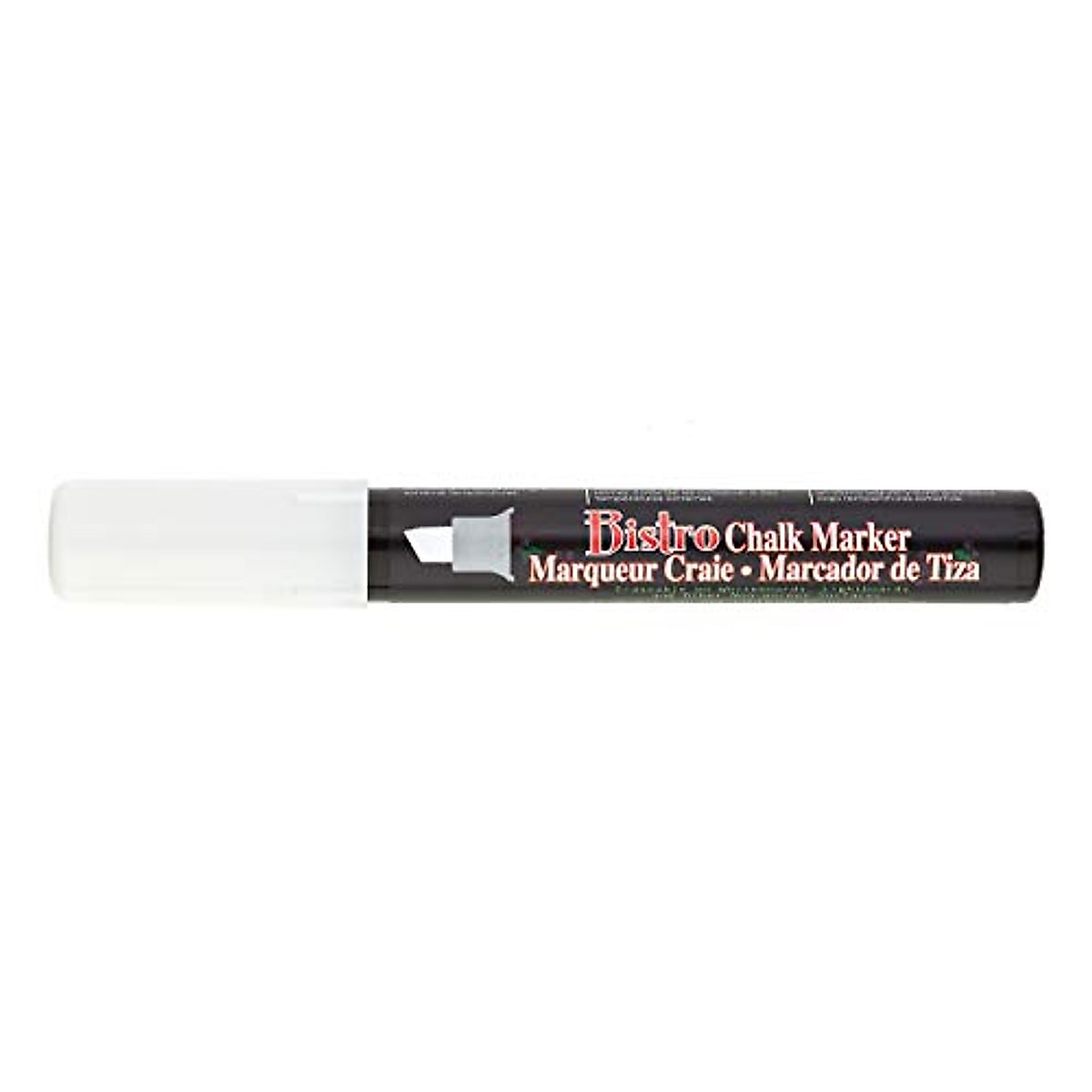 Uchida 483-C-0 Chisel Tip Bistro Window Chalk Marker, White