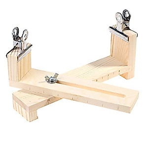 kekafu Wooden Jig Bracelet Maker Wristband Maker Kit, Adjustable Length Paracord Bracelet Maker, Safety Lanyards Weaver DIY Cord Knitting Braiding Tool for Wristband